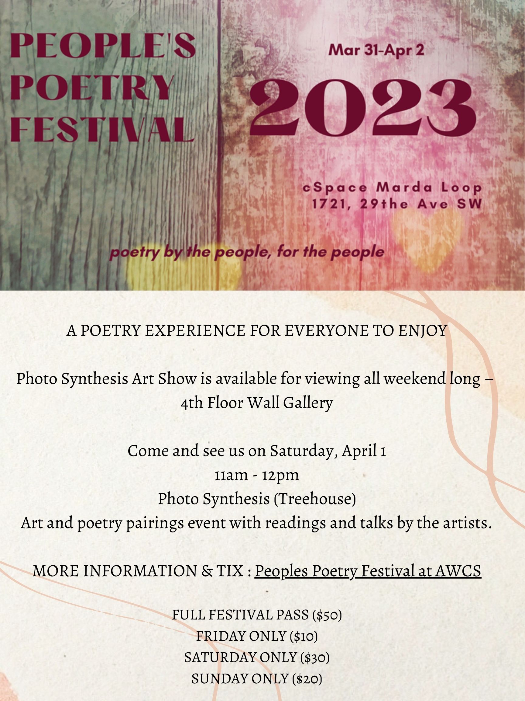 People’s Poetry Festival – Espresso Poetry Collective
